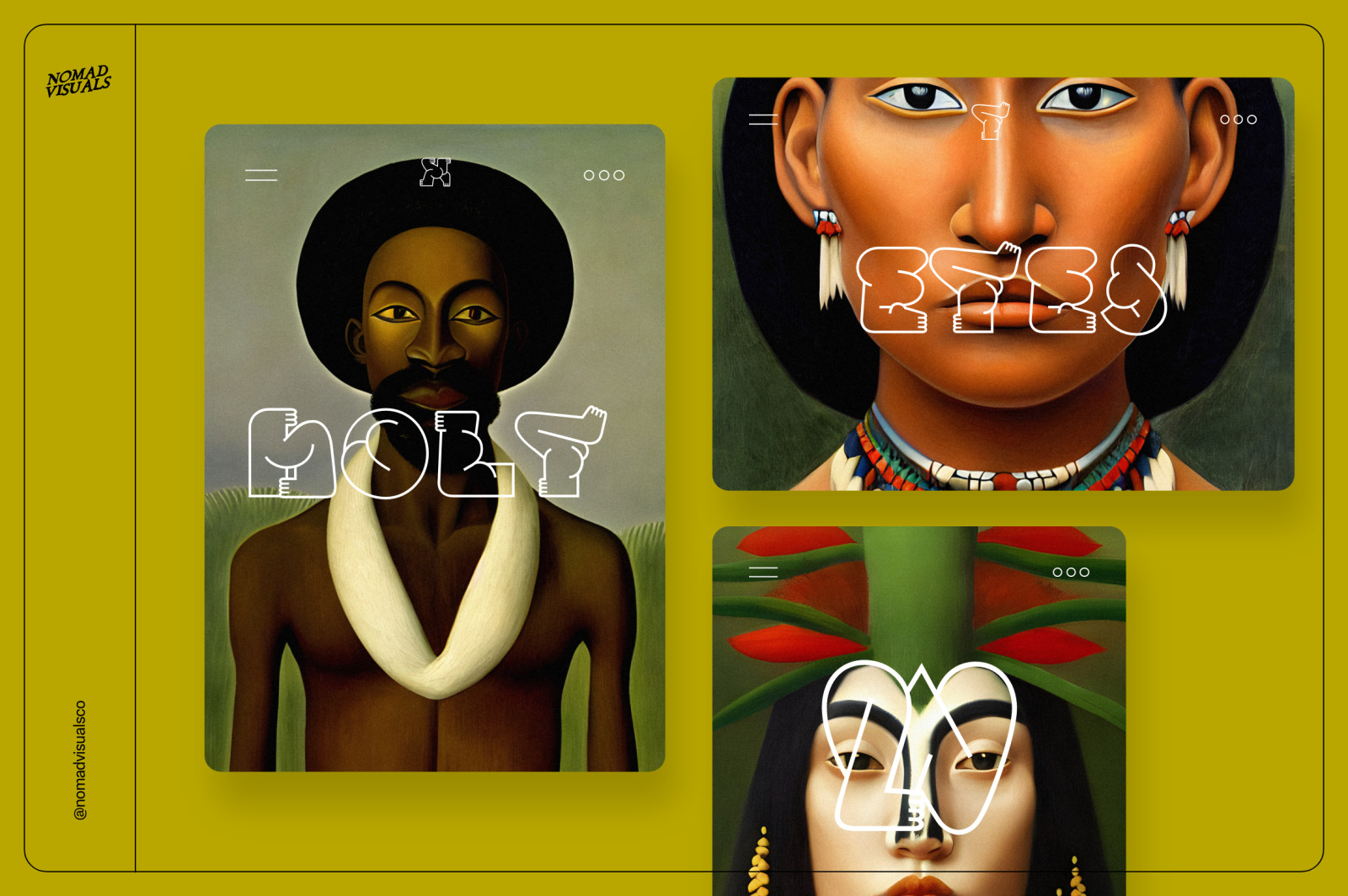 Portraits Vol 04 On Yellow Images Creative Store 111221