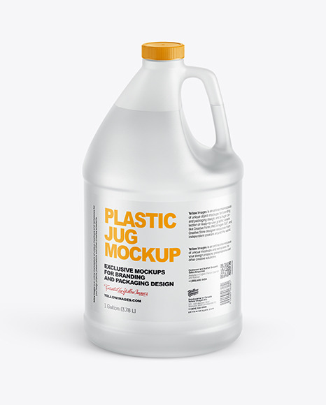 Reusable Gallon Jug 4-Pack Reusable 1 Gallon Plastic Jugs - BPA-Free ...