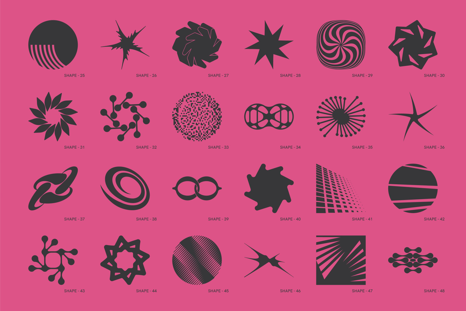 120 Abstract Geometric Shapes. Part 5 on Yellow Images Creative Store ... 120 Abstract Geometric Shapes. Part 5 on Yellow Images Creative Store ...