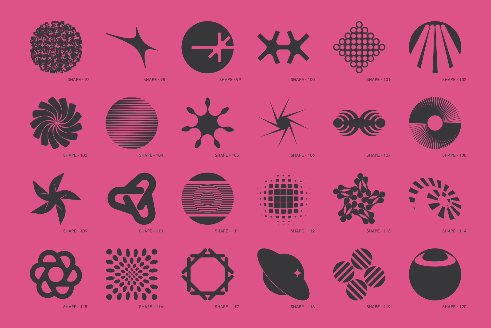 120 Abstract Geometric Shapes. Part 5 on Yellow Images Creative Store ... 120 Abstract Geometric Shapes. Part 5 on Yellow Images Creative Store ...