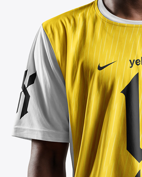 A Soccer Player with Dreadlocks Wearing a Soccer Jersey Mockup - Free ... A Soccer Player with Dreadlocks Wearing a Soccer Jersey Mockup - Free ...