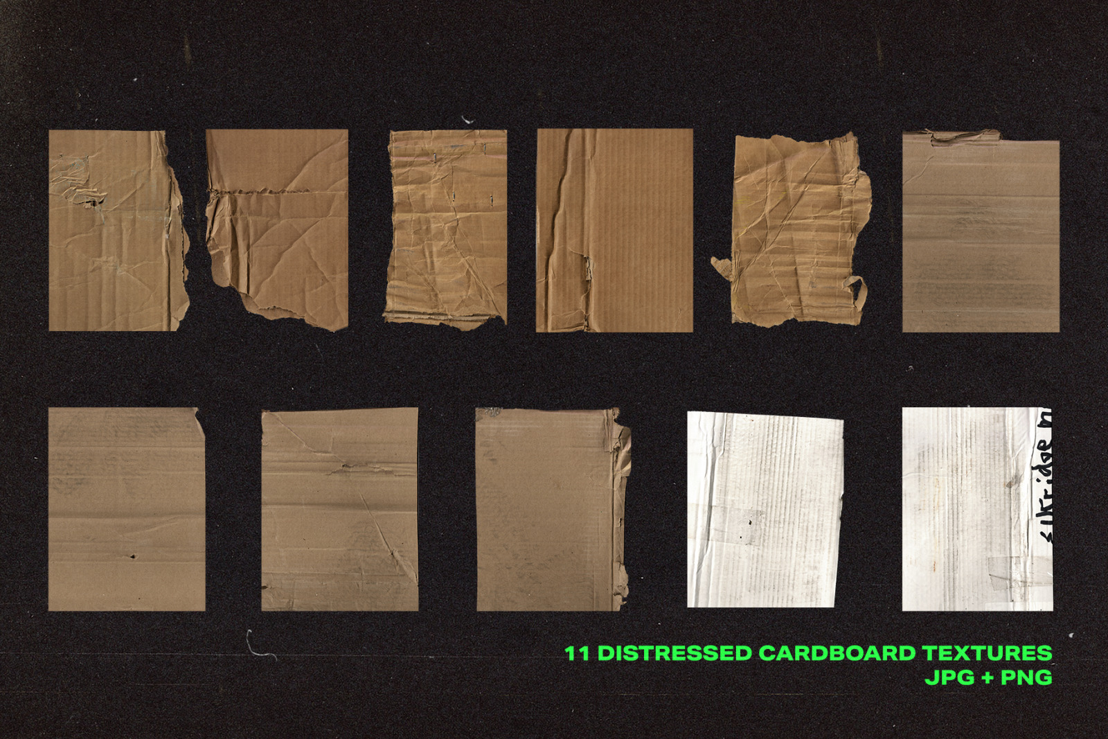 Distressed Cardboard Textures on Yellow Images Creative Store - 62456