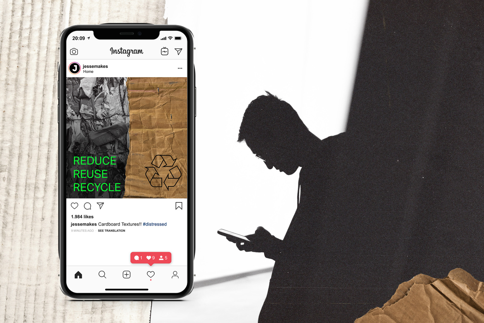 Distressed Cardboard Textures on Yellow Images Creative Store - 62456